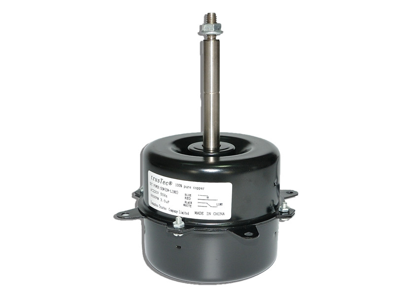 YDK120 Outdoor Fan Motor 6 Pole HVAC Fan Motor Replacement Single Speed