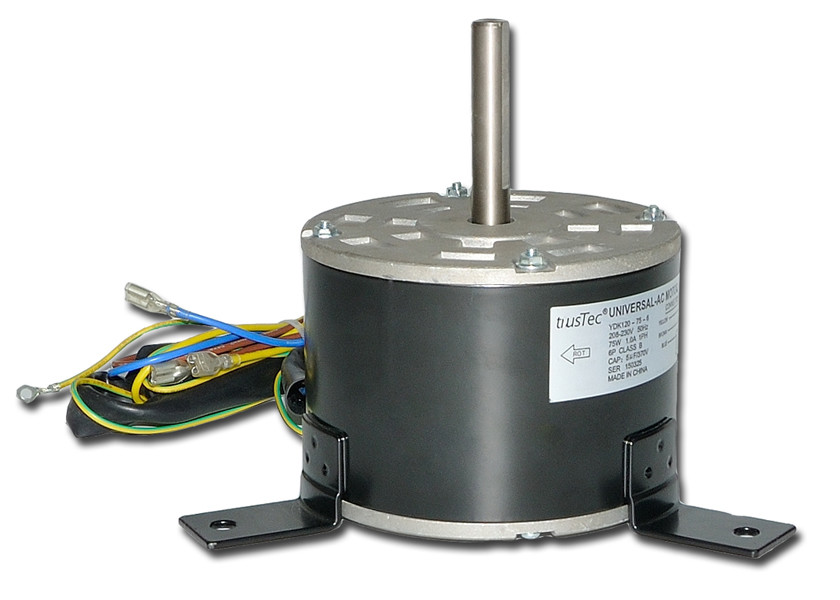 AC Indoor Fan Motor 64W , Single Phase Asynchronous Motor For Air ...