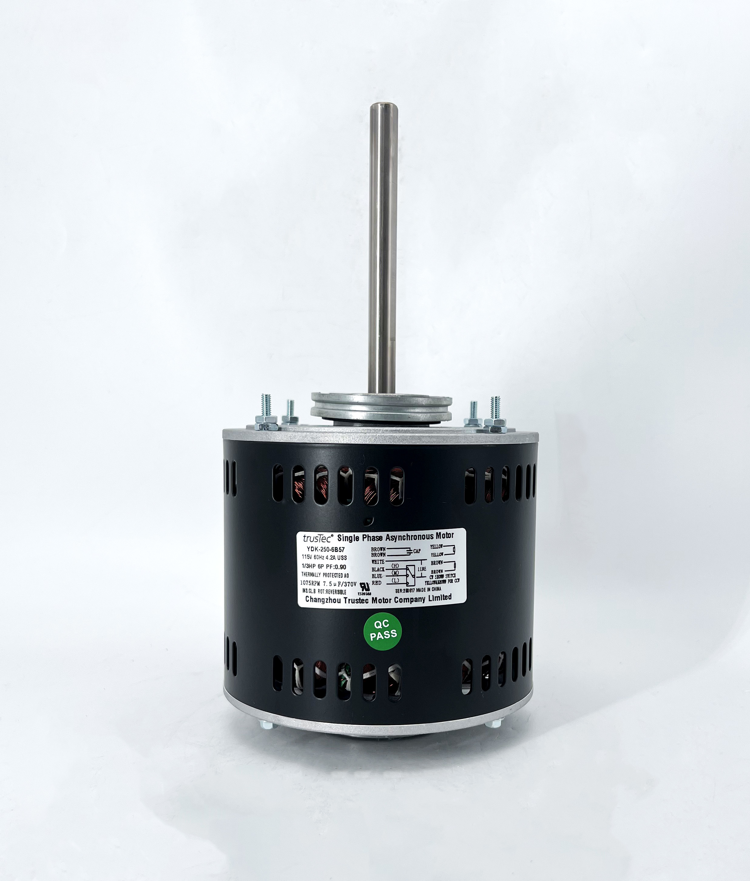 48 Frame Blower Motor - 1/3HP 115V 60HZ 1075RPM/3SPD