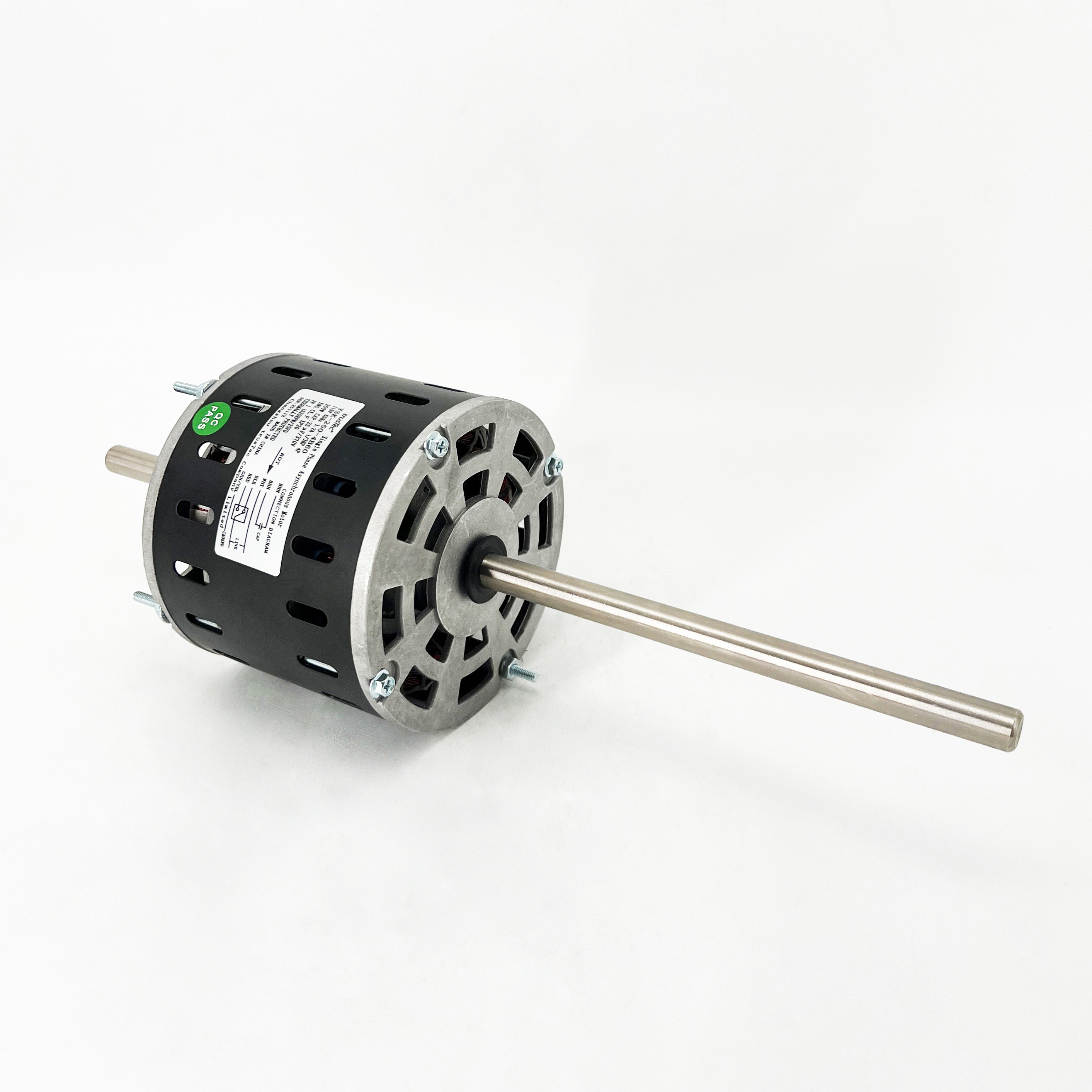 42 Frame RV AC Fan Motor - 1/3HP 115V 60HZ 1080/1625RPM/2SPD CW-LE ...