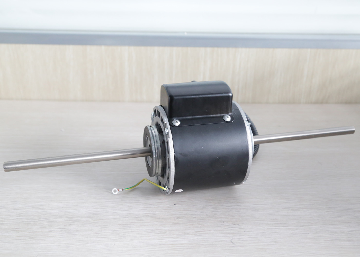 Capacitor Running Asynchonous FCU Motor Double Shaft 1/6HP 1300RPM/3SPD ...